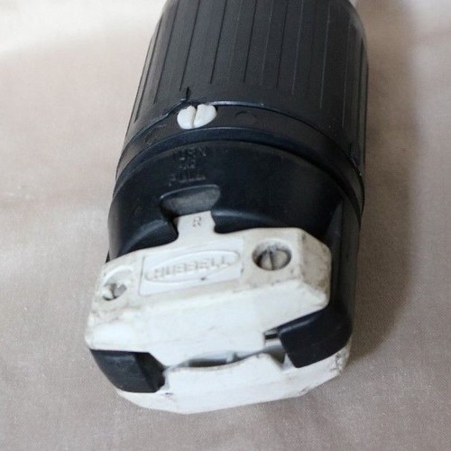 Hubbell CS-8365C, Male, Locking Cord End, 50A, 3P, 4W, 250V, 3 Phase ...