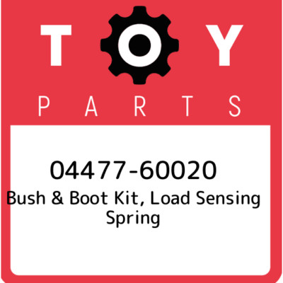 04477-60020 Toyota Bush & boot kit, load sensing spring 0447760020, New ...
