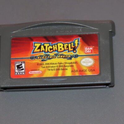 Zatch Bell Electric Arena Gameboy Advance Video Game - GBA | eBay