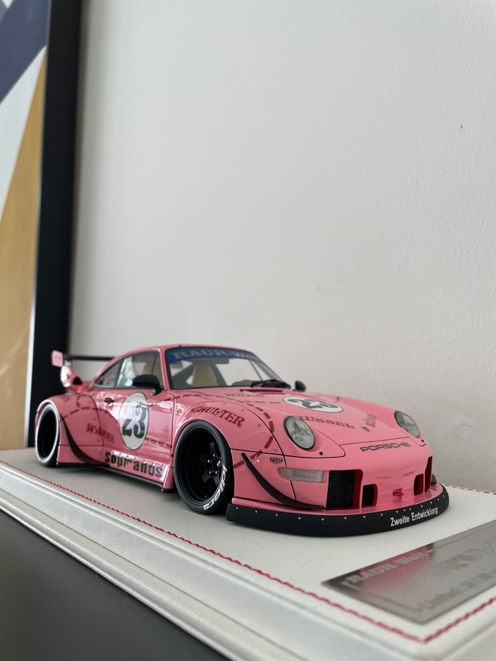 Porsche 911 993 RWB (Pink Pig) [Davis & Giovanni] 1/18 scale | eBay