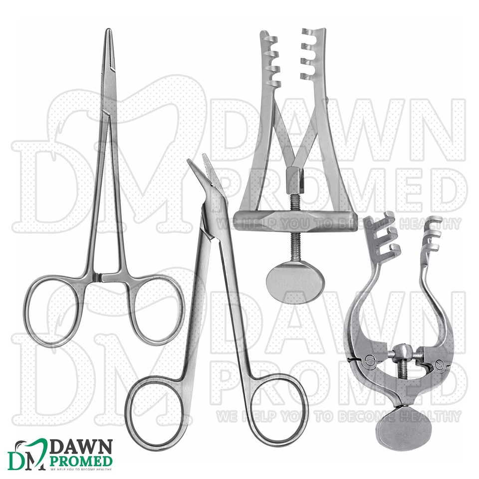 41 Pcs Basic Ear Tools Set Surgical ENT Medical Surgery Instruments ...