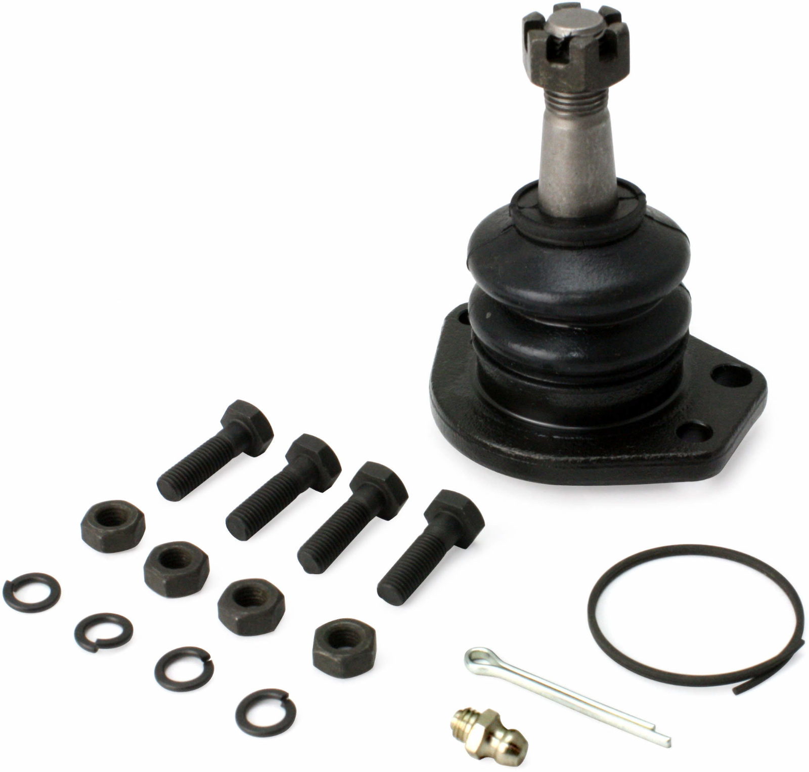 K5208 Precision Greaseable Front Upper Ball Joint with Black E-Coated ...