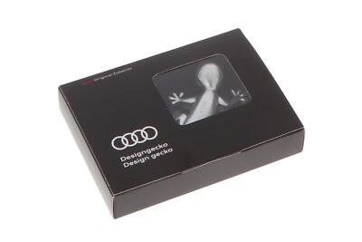 Audi Design Gecko 80A087000 Aluminum Look Sculpture Magnet Clip | eBay