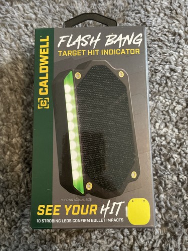 Caldwell Hit Indicator LED Target Light Hook & Loop Attacht Black W ...