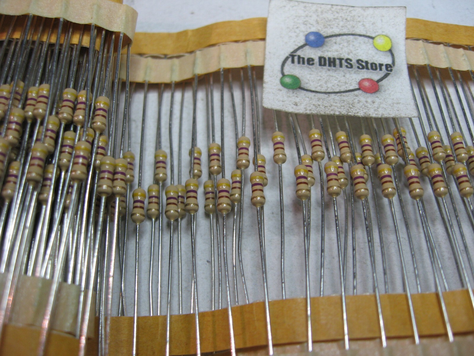 Carbon Film 1/4 Watt Resistor 470 Ohm 470R 5% - NOS Qty 200 | eBay