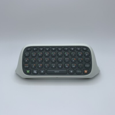 Microsoft OEM Xbox 360 Chatpad White Genuine 1844 Controller Attachment ...