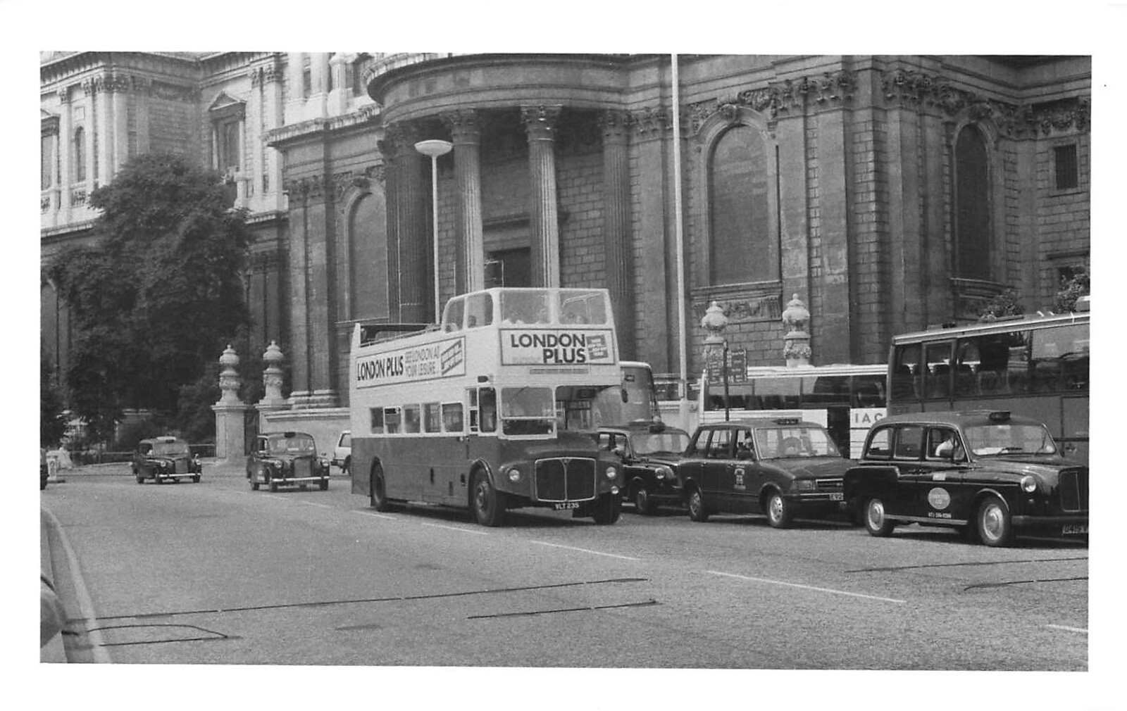 Vintage Photograph Double Decker Bus - Open Top Bus London (Z2) | eBay UK
