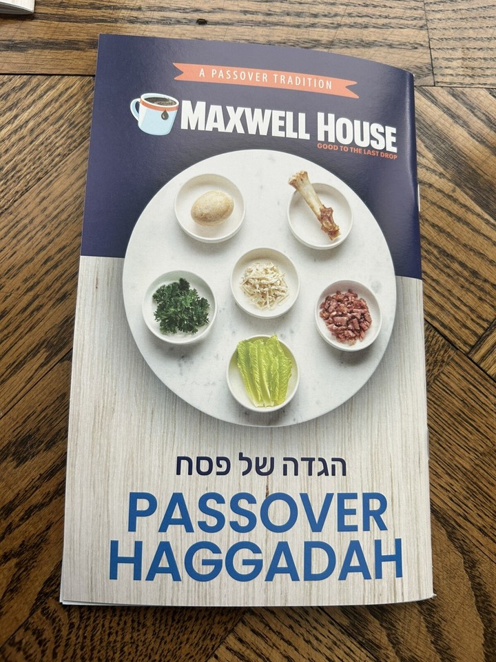 Lot of 12 - Passover Haggadah Maxwell House 2025 Edition Books - Fast ...