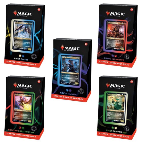 Magic the Gathering: Commander Starter Decks *Set of 5* | eBay