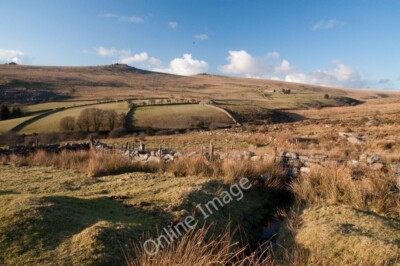Photo 6x4 View across the Walkham Valley - Dartmoor Merrivale/SX5475 ...