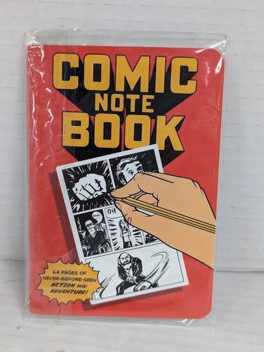 Comic Note Book Unemployed Philosophers Guild 64 Pages 3.5x5 Loot Crate ...