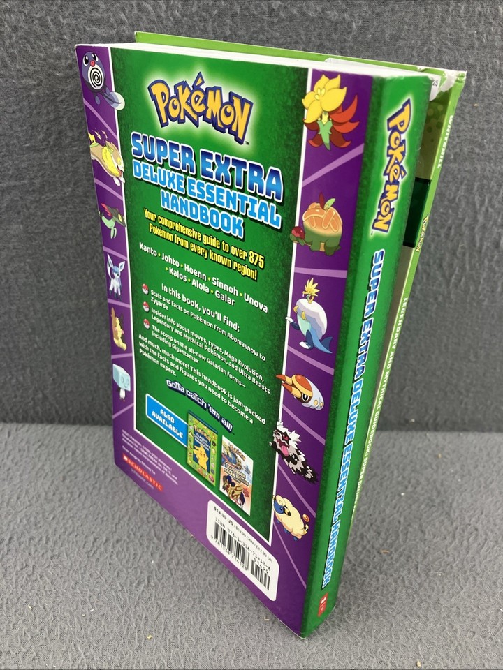 Pokemon Super Extra Deluxe Essential Handbook inc 875+ Characters ...
