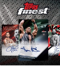 2025 Topps Finest WWE Wrestling Checklist, Set Details, Boxes