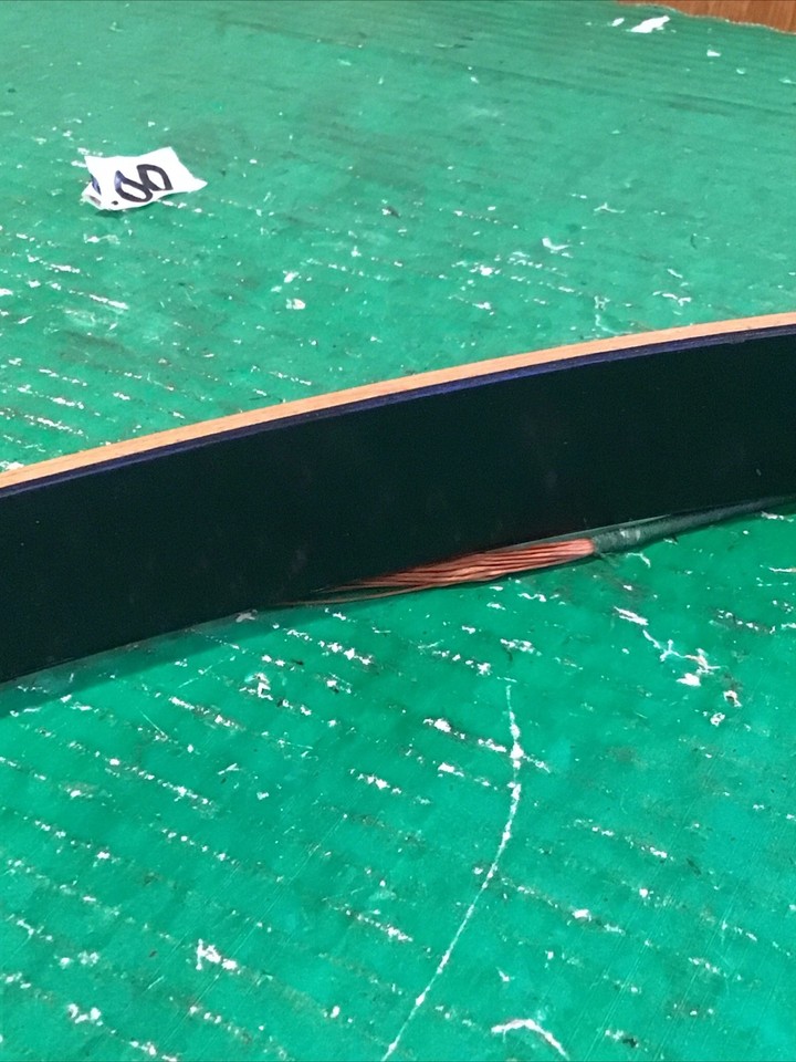 Vintage Bear Archery RH Black Panther Recurve Bow 50/55# AMO 54" w/ String | eBay