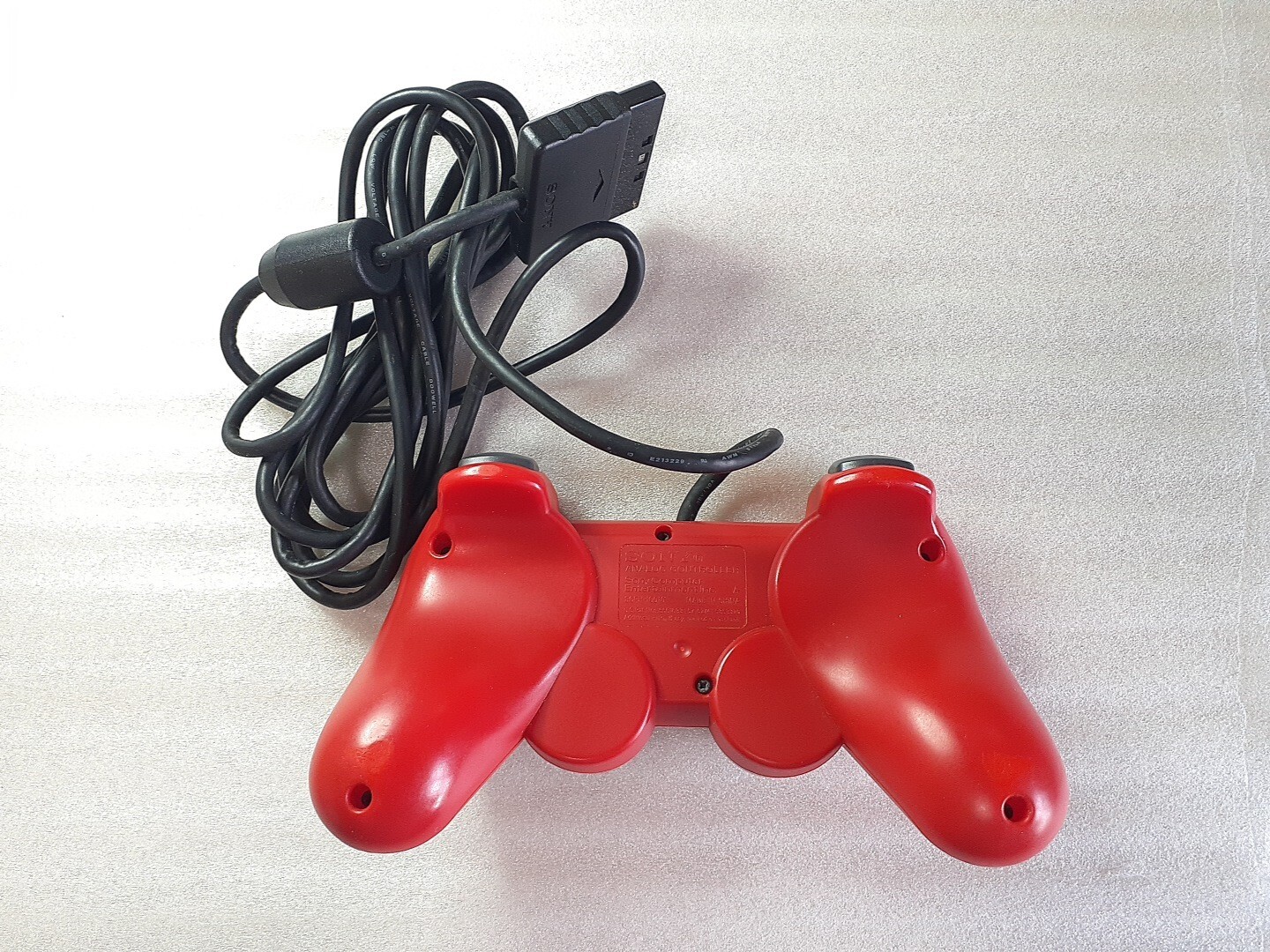 Sony PlayStation 2 Launch Edition Cinnabar Red Console for sale online ...