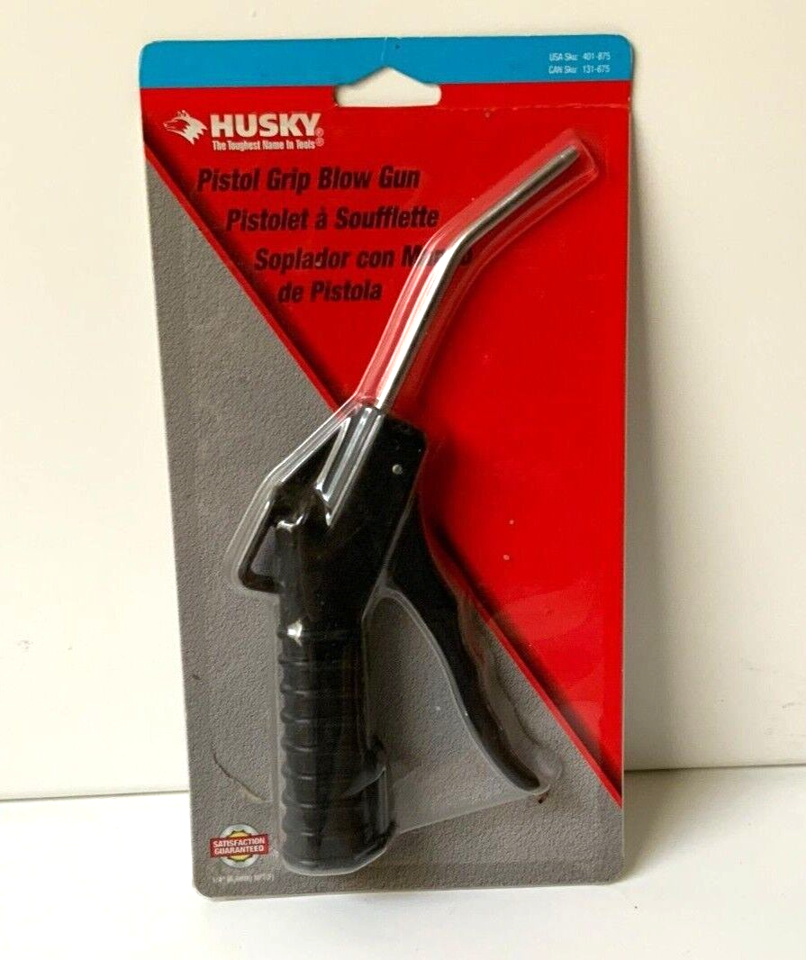 Husky Pistol Grip Blow Gun 1/4" (6.4mm) NPT (F) - 401 875 Narron 3 ...