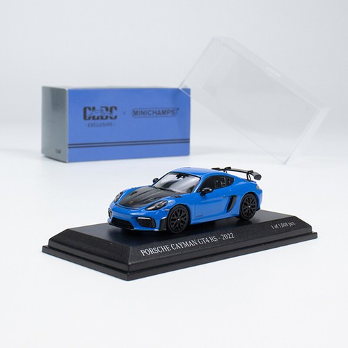 Minichamps 1:64 Model Car Porsche Cayman GT4 2022 Vehicle Display ...
