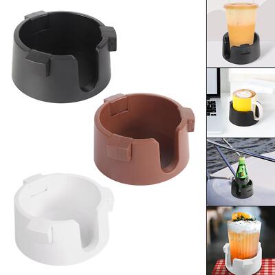 Spill Proof Cup Holder Drink Coaster Beverage Holder for Apartment ...
