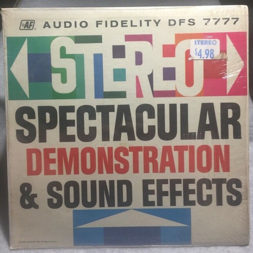 STEREO SPECTACULAR Demonstration & SOUND EFFECTS - 12" Vinyl Record LP ...