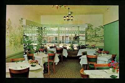 Motel Hotel Postcard Georgia GA Perry New Perry Hotel Motel Garden Room ...