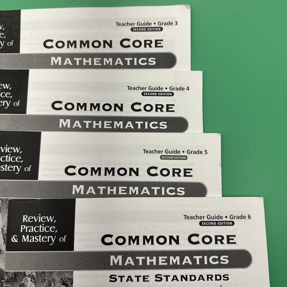 Review, Practice, Mastery Common Core Mathematics Teacher Guide Set ...