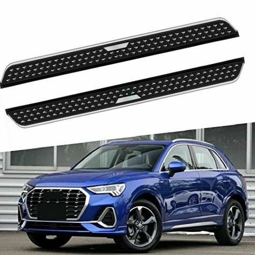 2PCS S.S Running Boards Side Step Nerf Bars Fits for Audi Q3 2019-2022 ...