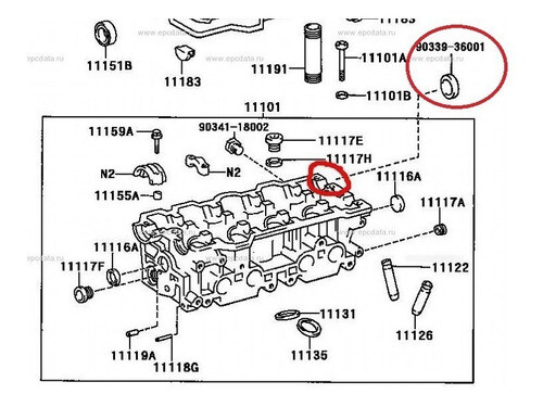 TOYOTA OEM Genuine Plug 90339-36001 | eBay