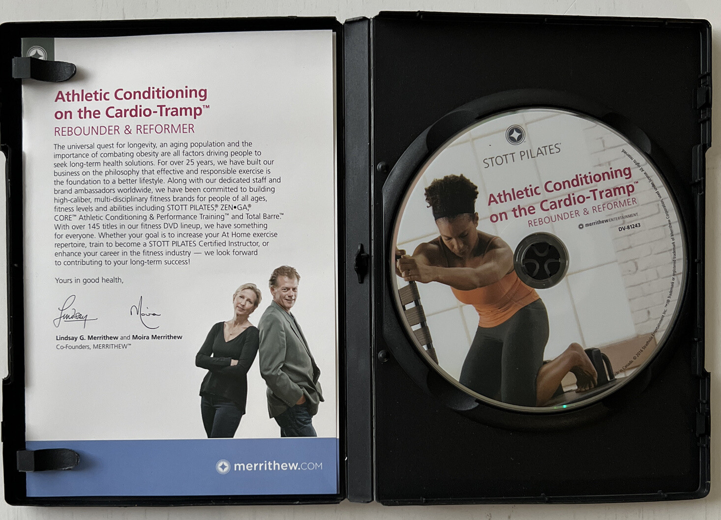 STOTT PILATES Athletic Conditioning on the Cardio-Tramp Rebounder and ...