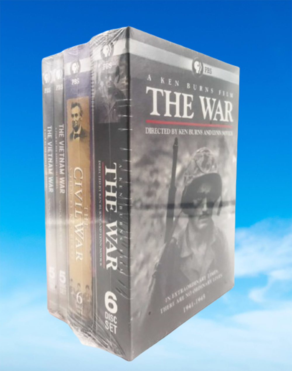 Ken Burns War Film Collection: the Civil War+the Vietnam War+the War ...
