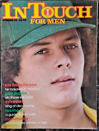 Vintage IN TOUCH magazine Jan1978 No. 39 - For Men Issue- Male Models MINT | eBay