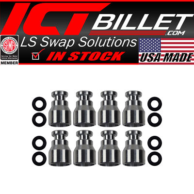 ICT Billet FAST LSXR Fuel Rail Only - Fuel Injector Spacer 8pc Set | eBay