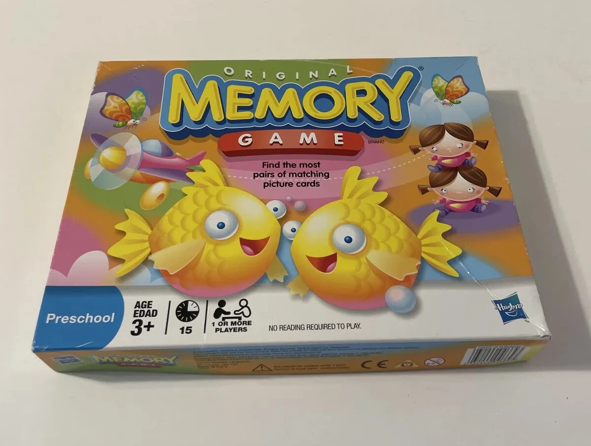 Milton Bradley Original Memory Game Cards