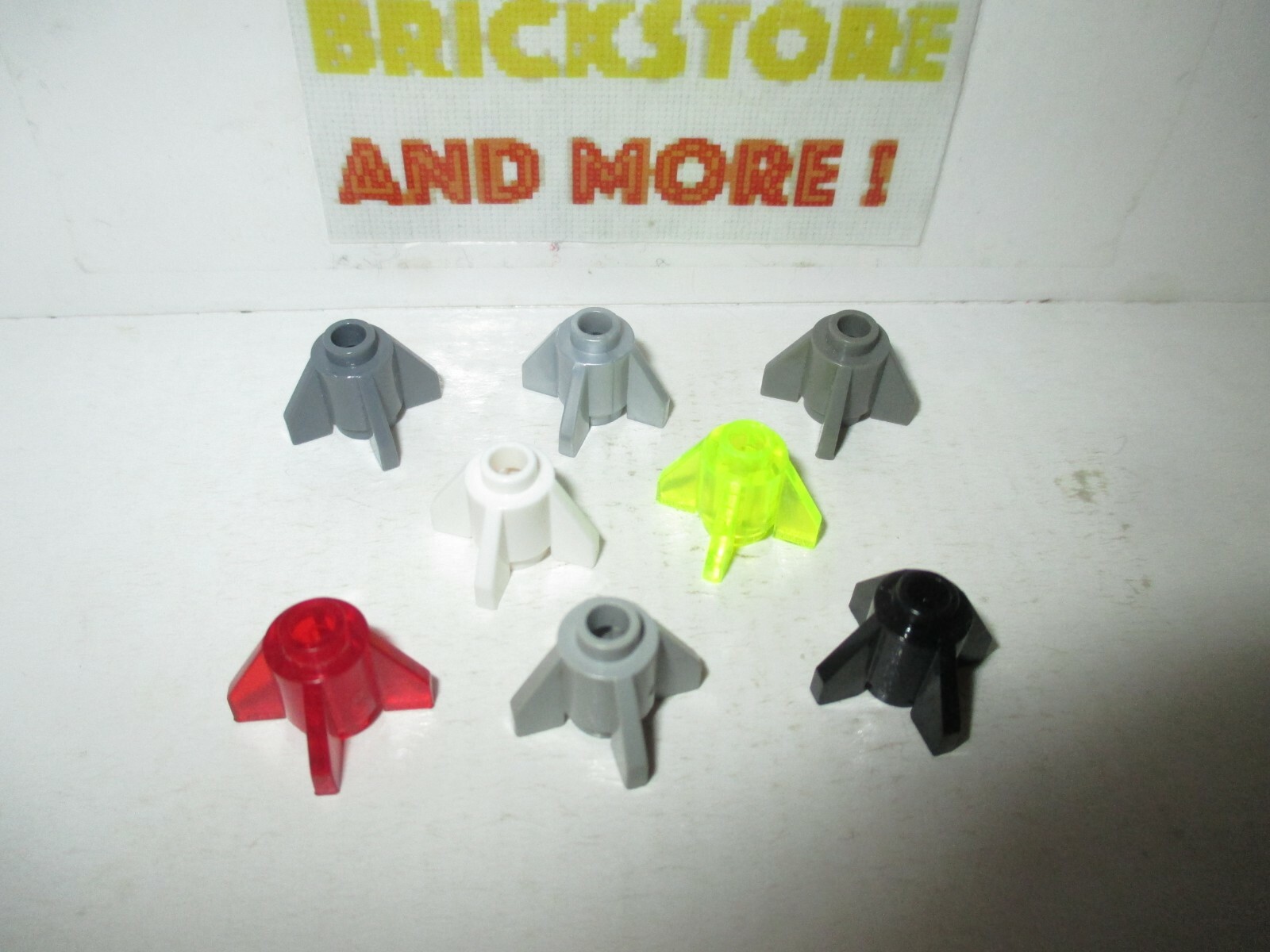 Lego - Brick Brique 1x1 Round with 4 Fins 4588 - Choose Color ...