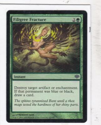 MTG: Conflux: Foil: Filigree Fracture | eBay
