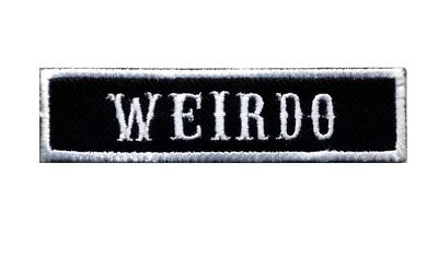 Weirdo patch badge car club CC motorcycle biker MC vest jacket | eBay