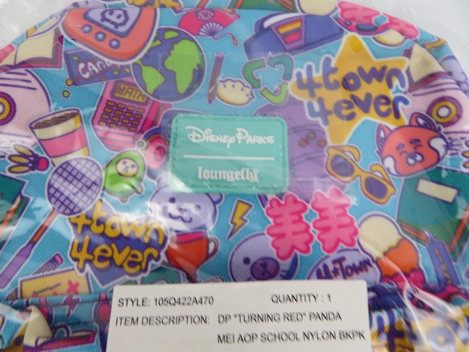 Loungefly Disney Pixar Turning Red Panda Mini Backpack NEW W/ TAGS | eBay