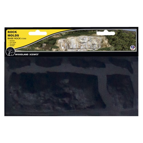 Woodland Scenics Model Railroad Landscape Rock Molds Base Rock ...