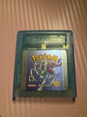 Pokemon Crystal Nintendo Gameboy Color (Read Description) Saves!Same ...