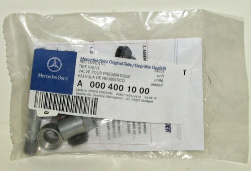 OEM MERCEDES Schrader TPMS Wheel Valve Tire Stem Kit 0004001000 for ...