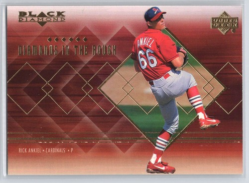 2000 Upper Deck Black Diamond #R9 Rick Ankiel Diamonds in the Rough ...