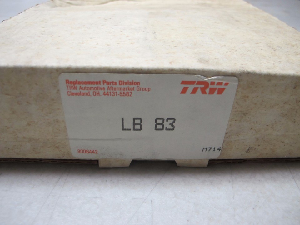 TRW Engine Timing Belt (LB83) | eBay