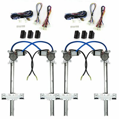 Packard Power Window Kit 7 switches Hot Rod Street Rod four door glass ...