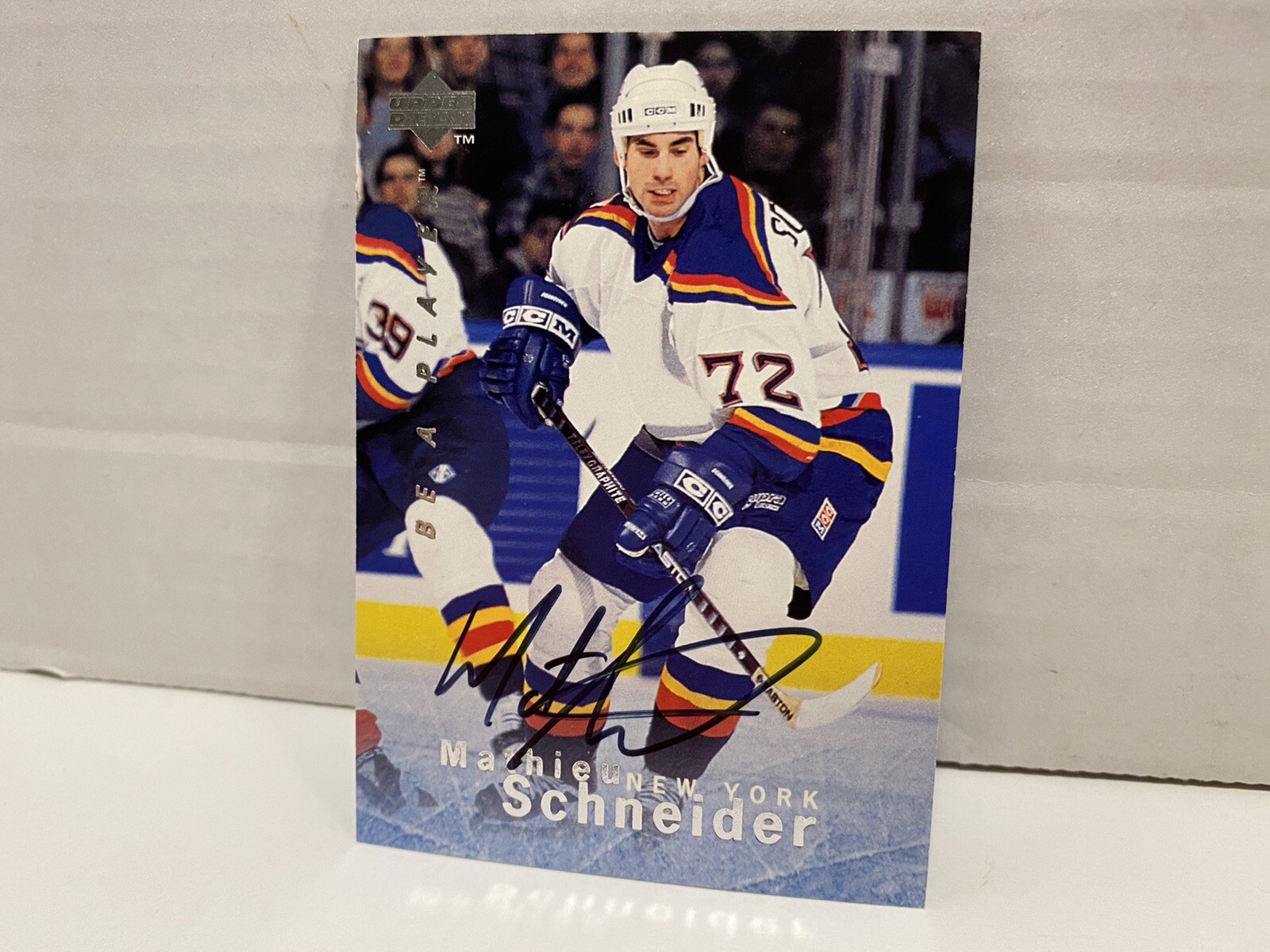 1995-96 Upper Deck Be a Player - #20 Mathieu Schneider for sale online ...