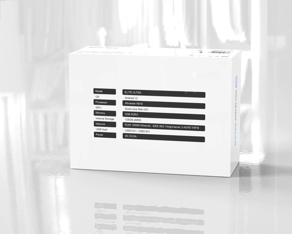 LATEST SuperBox Elite Ultra Bundle 8K HDMI, 64GB Card/Drive, Backlit ...