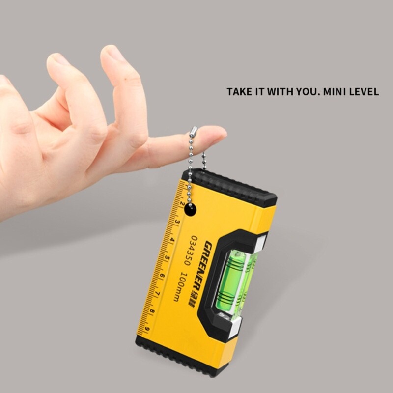 Leveling Tool Mini Pocket Level Portable ShockResistant Bubble Level ...