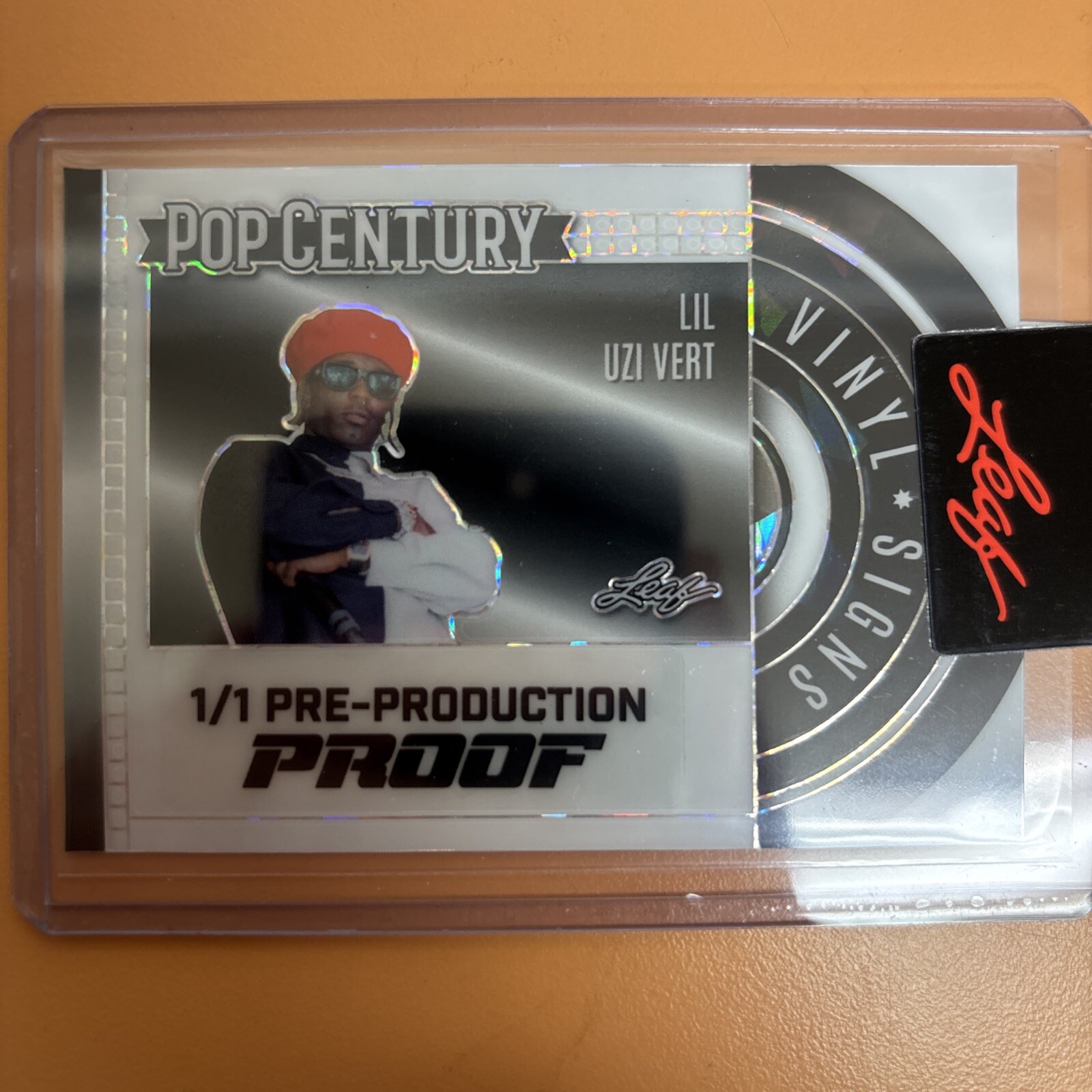 Lil Uzi Vert 2024 Leaf Metal Pop Century #BA-LUV Base Autographs ...
