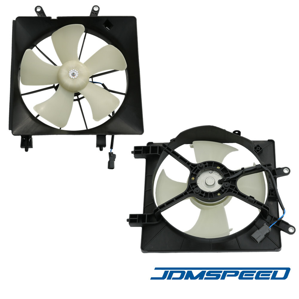 Left & Right Radiator Cooling Fan w/ A/C Condenser Fan For 2001-2005 ...