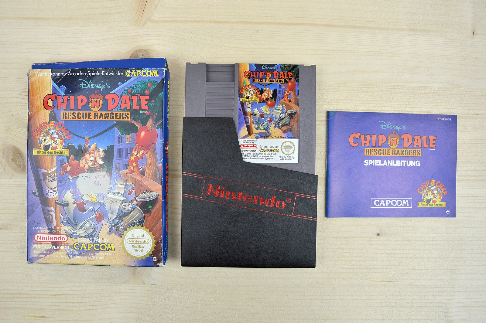 NES - Chip 'n Dale: Rescue Rangers - (OVP, mit Anleitung) | eBay