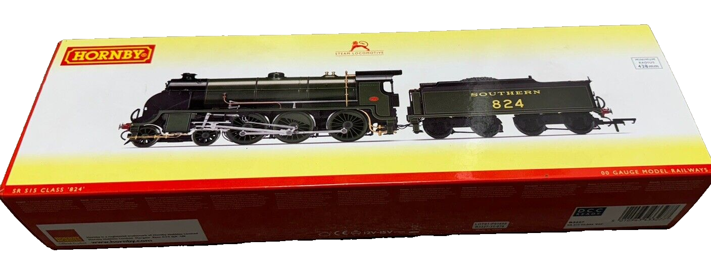 Hornby R3327 SR S15 Class 824 Steam LOCO 00 Gauge DCC Fitted for sale ...