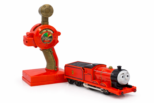 Thomas & Friends Trackmaster Remote 3-Speed RC James Engine 2010 Tested ...